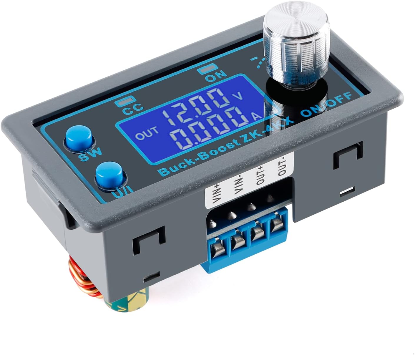 Amazon.com: JESSINIE ZK-4KX DC-DC Buck Boost Converter Regulator CNC ...