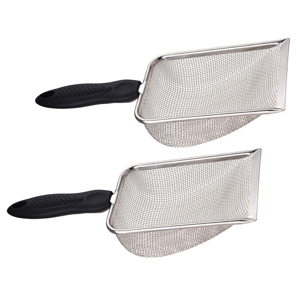 Amazon.com: 2pcs Beach Shovel Outdoor Shovel Tool Mesh Cleaning Shovel ...