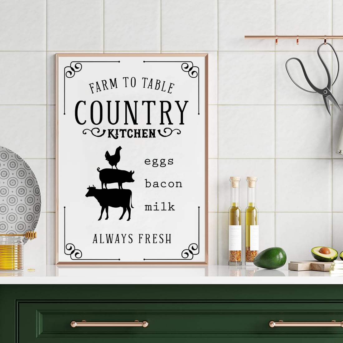 Snapklik.com : Kitchen Stencils For Painting On Wood Farmhouse Country ...