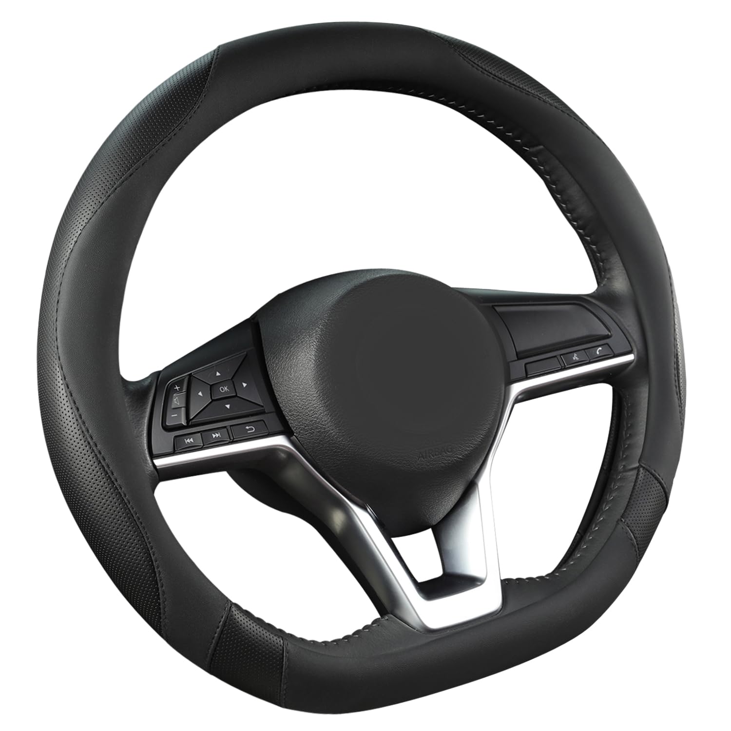 Snapklik.com : West Llama Flat Bottom Car Steering Wheel Cover For ...