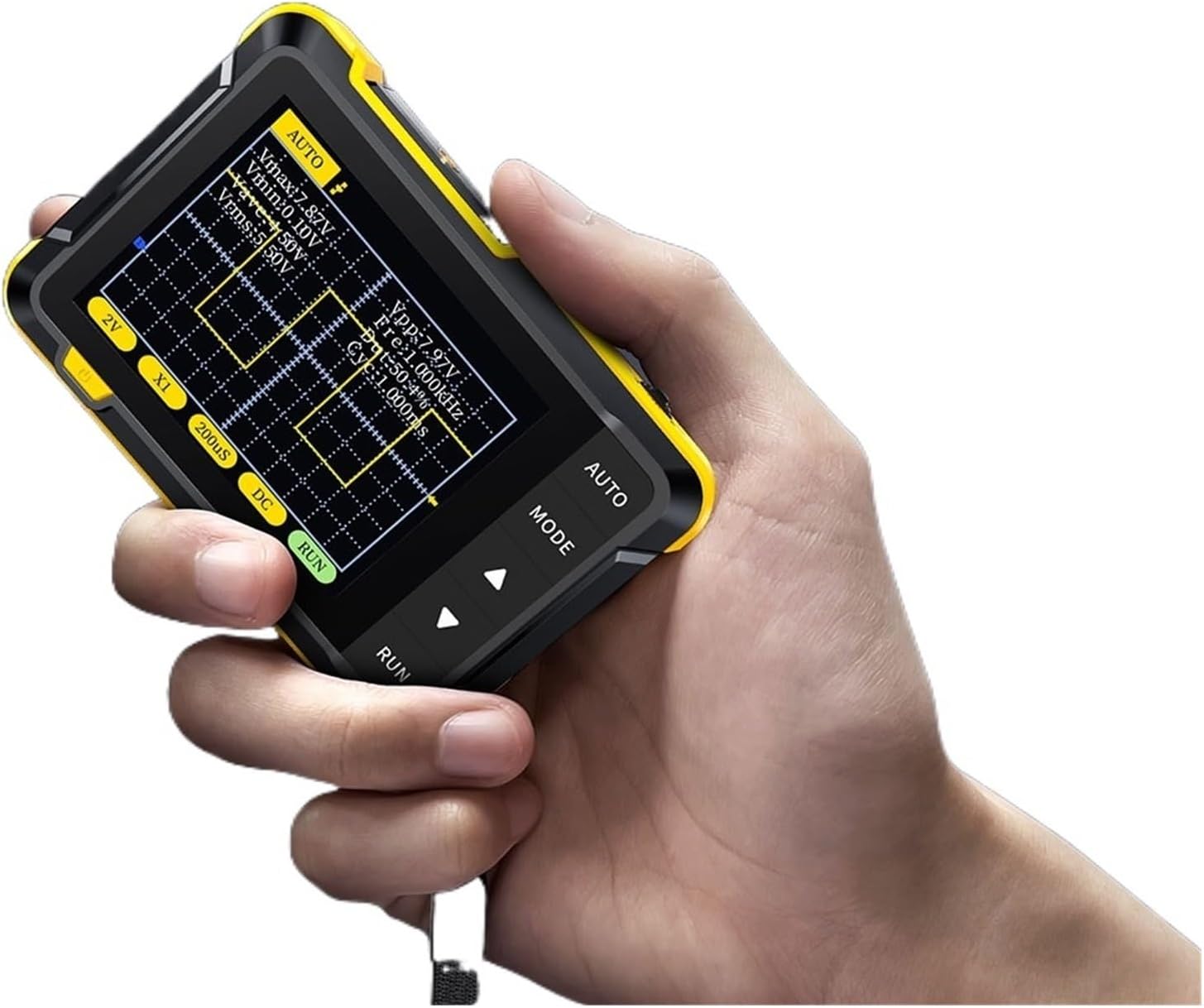 Oscilloscope Mini Handheld Digital Oscilloscope 2 5msa S 200khz Analog Bandwidth