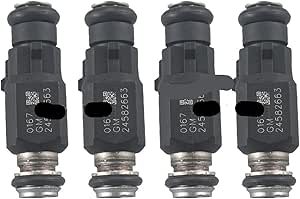 Amazon.co.jp: 4個 車用ノズル 24582663 燃料インジェクター GM コルサ スピン コバルト スティロ 1.8 8V ...