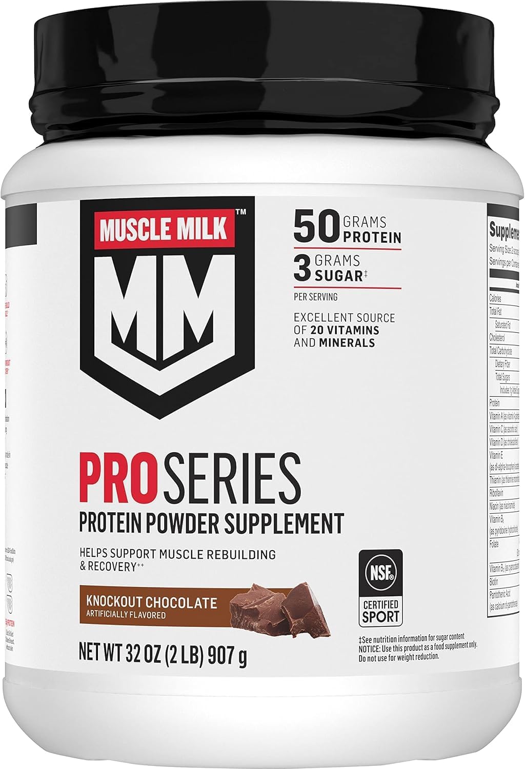 Amazon.com: Muscle Milk Genuine Protein Powder, Chocolate, 4.94 Pound ...