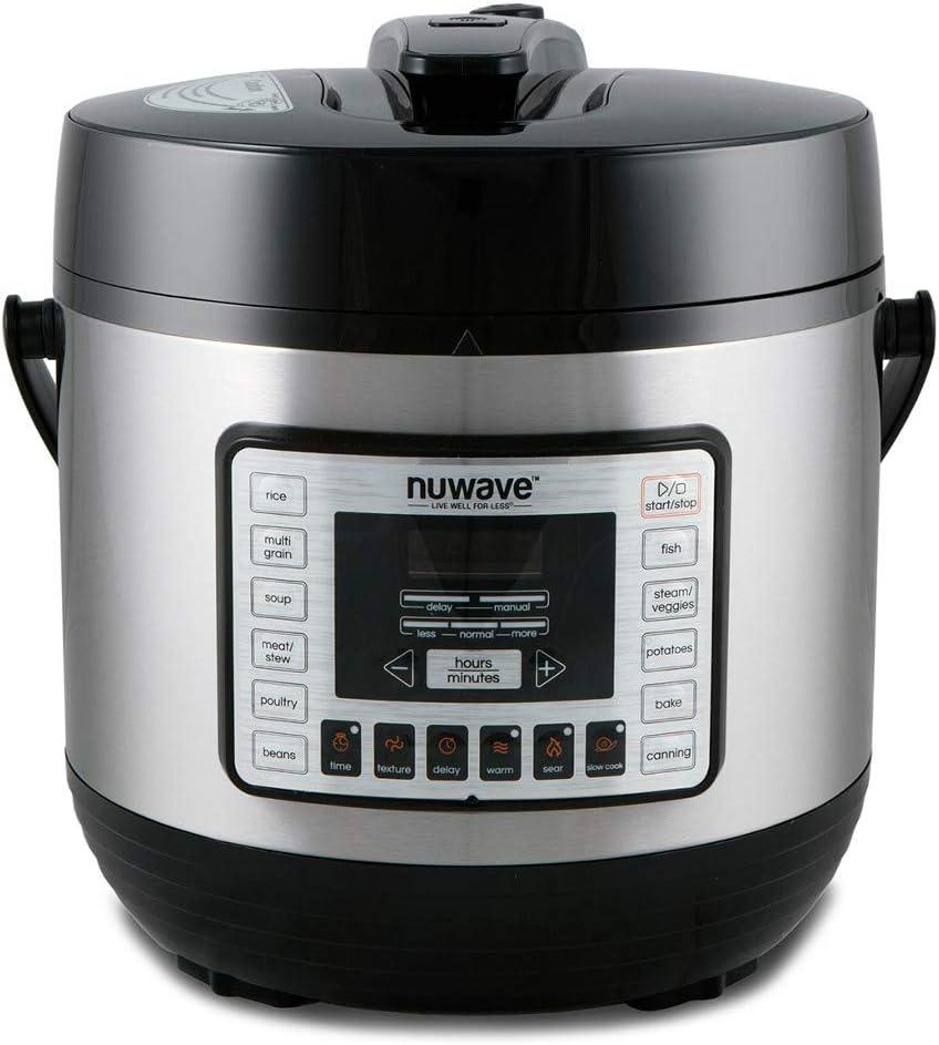 Amazon.com: Nu Wave 33101 Nutri-Pot Digital Pressure Cooker, 6 Qt ...