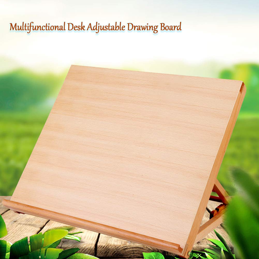 Buy Wood Drawing Art Board Multifunctional Adjustable A2 Broad Large ...
