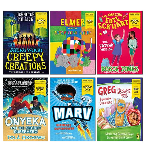 Amazon.com: Set of World Book Day 2024 Collection 6 Books Set (Creepy ...