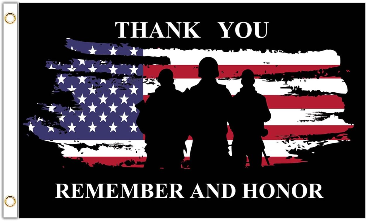 Amazon.com : SENSEVEN 4th of July Flag Independence Day God Bless ...