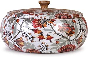 Amazon.com: Wooden Chapati Box Multipurpose Roti Box Container ...