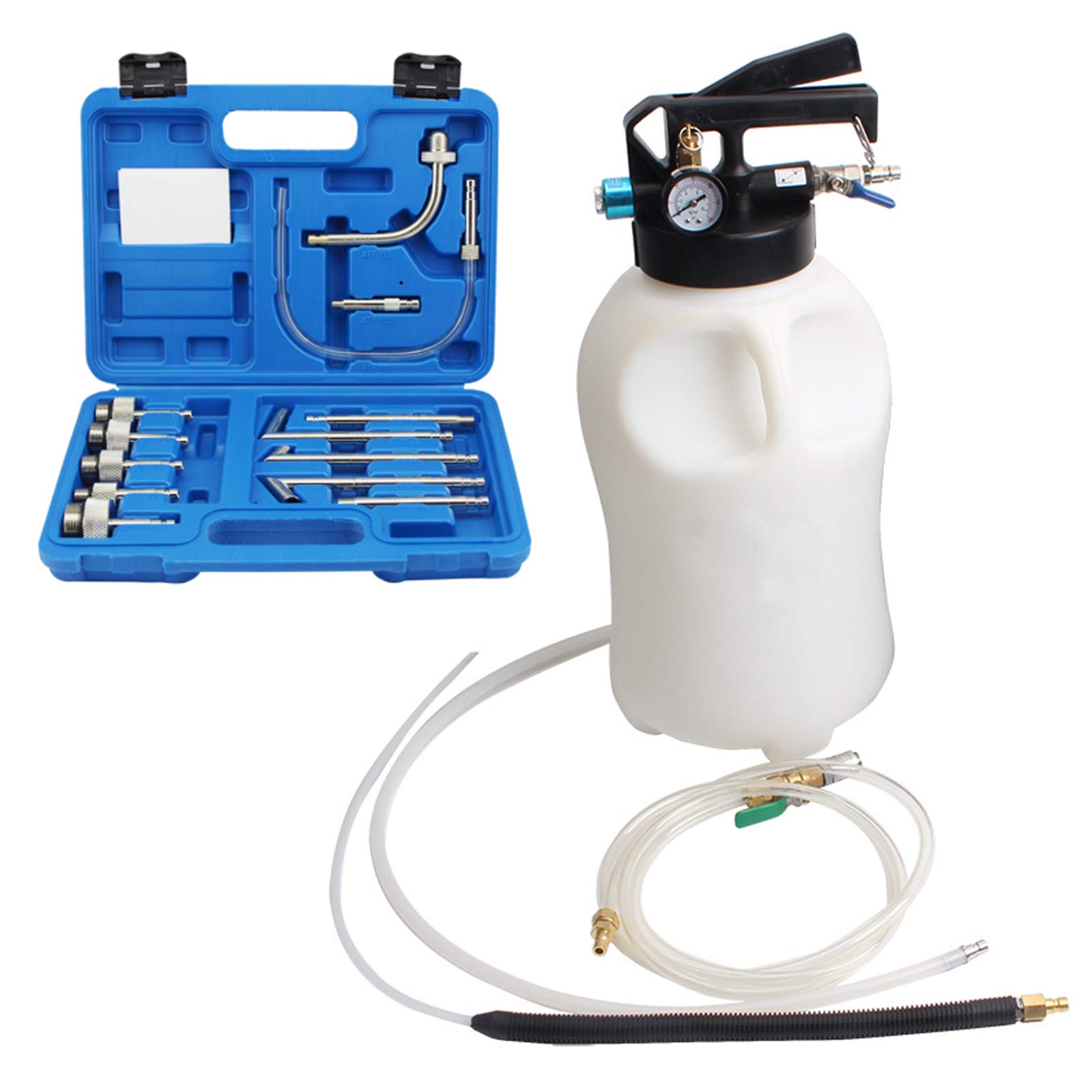 Buy 10L Pneumatic Fluid Extractor Distributor Kit with 14 Piece ATF ...