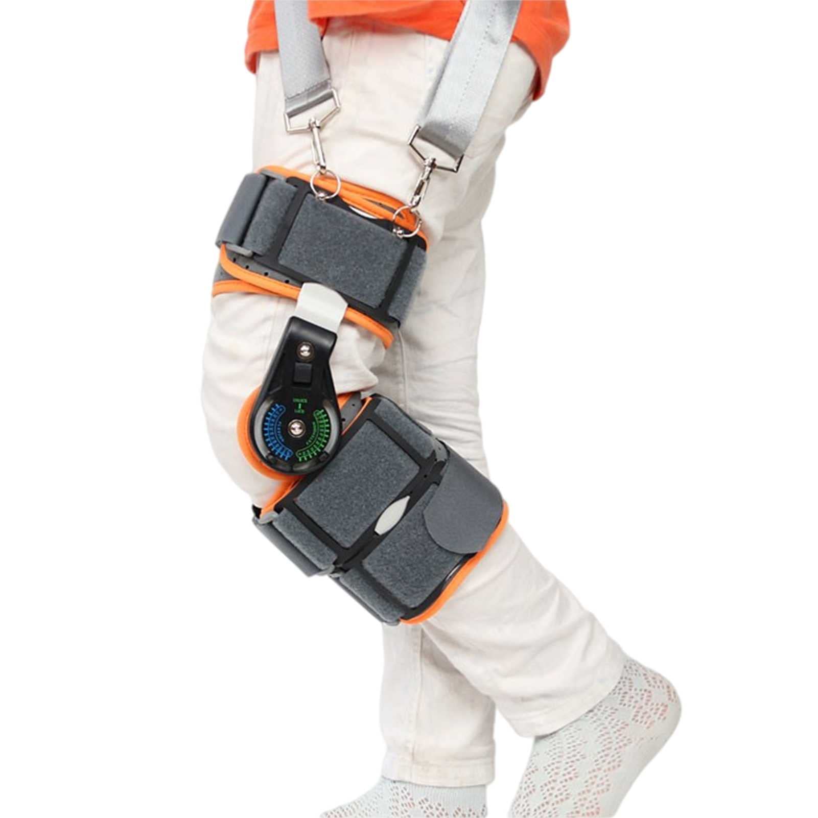 Izzya Childrens Adjustable Knee Joint Fixation Brace Lower Limb Brace ...