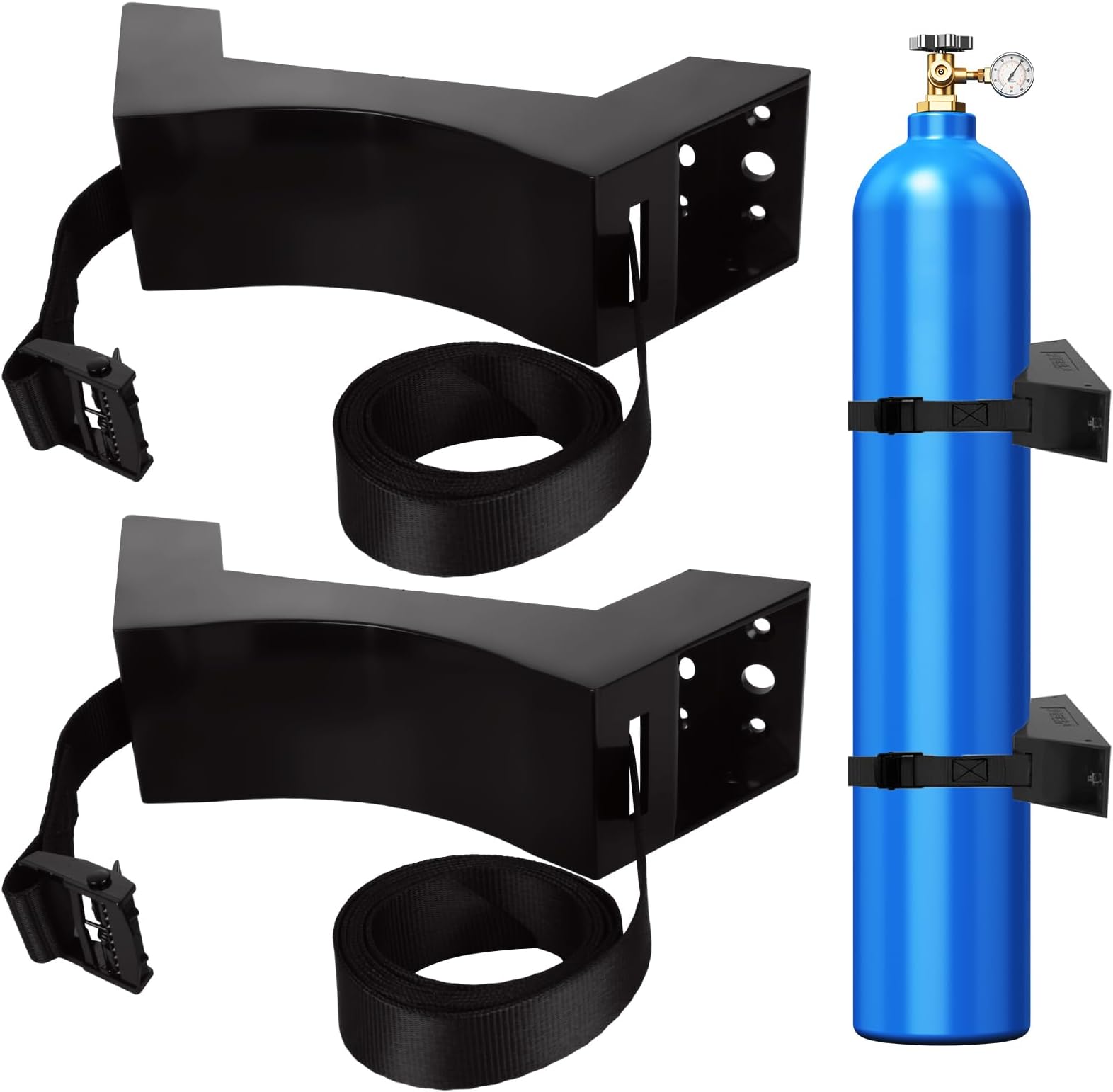 Amazon.com: AnNowshua Ling 2PCS Propane Tank Holder, Propane Tank Mount ...