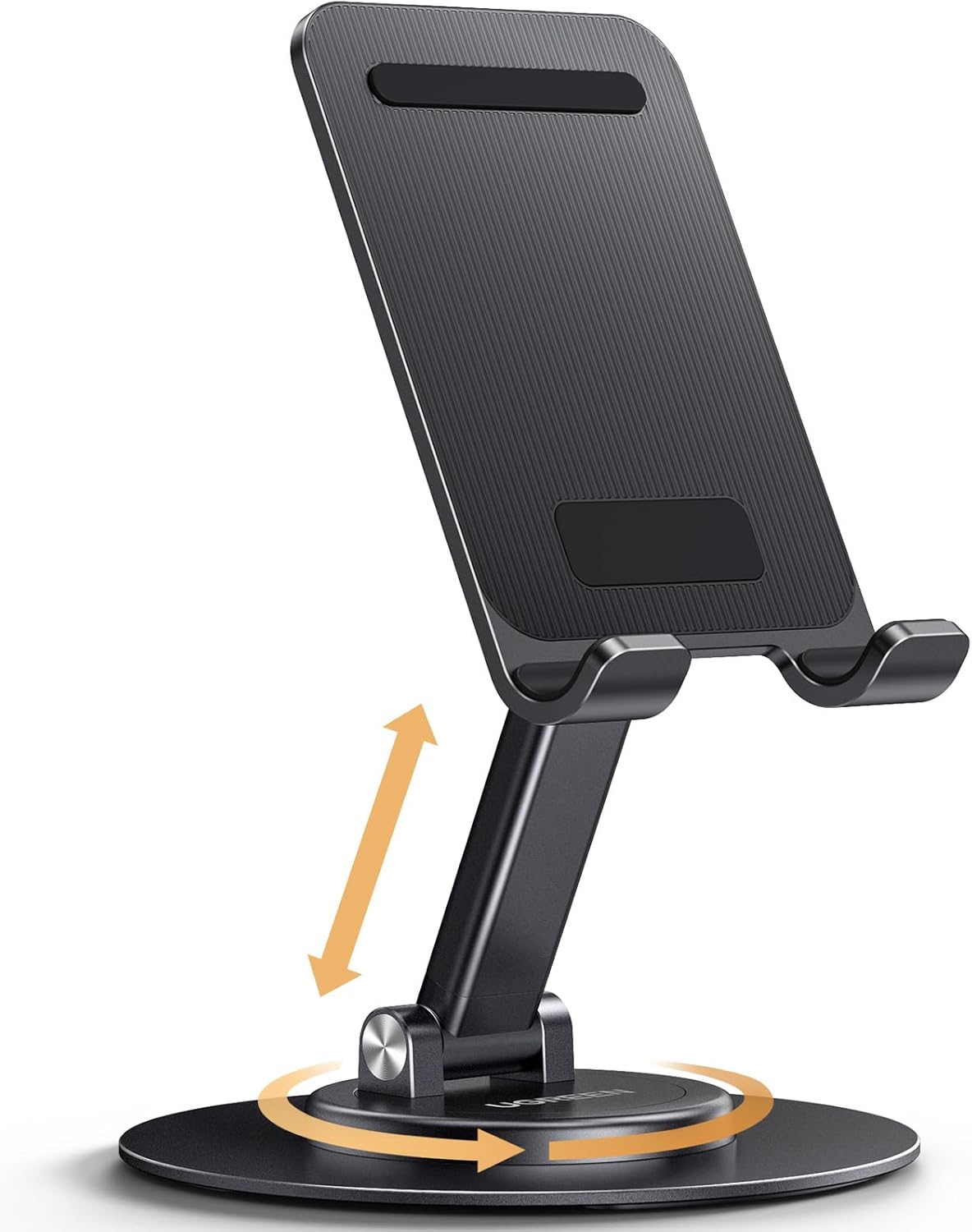UGREEN Phone Stand 360° Rotating and Height Adjustable Metal Mobile ...