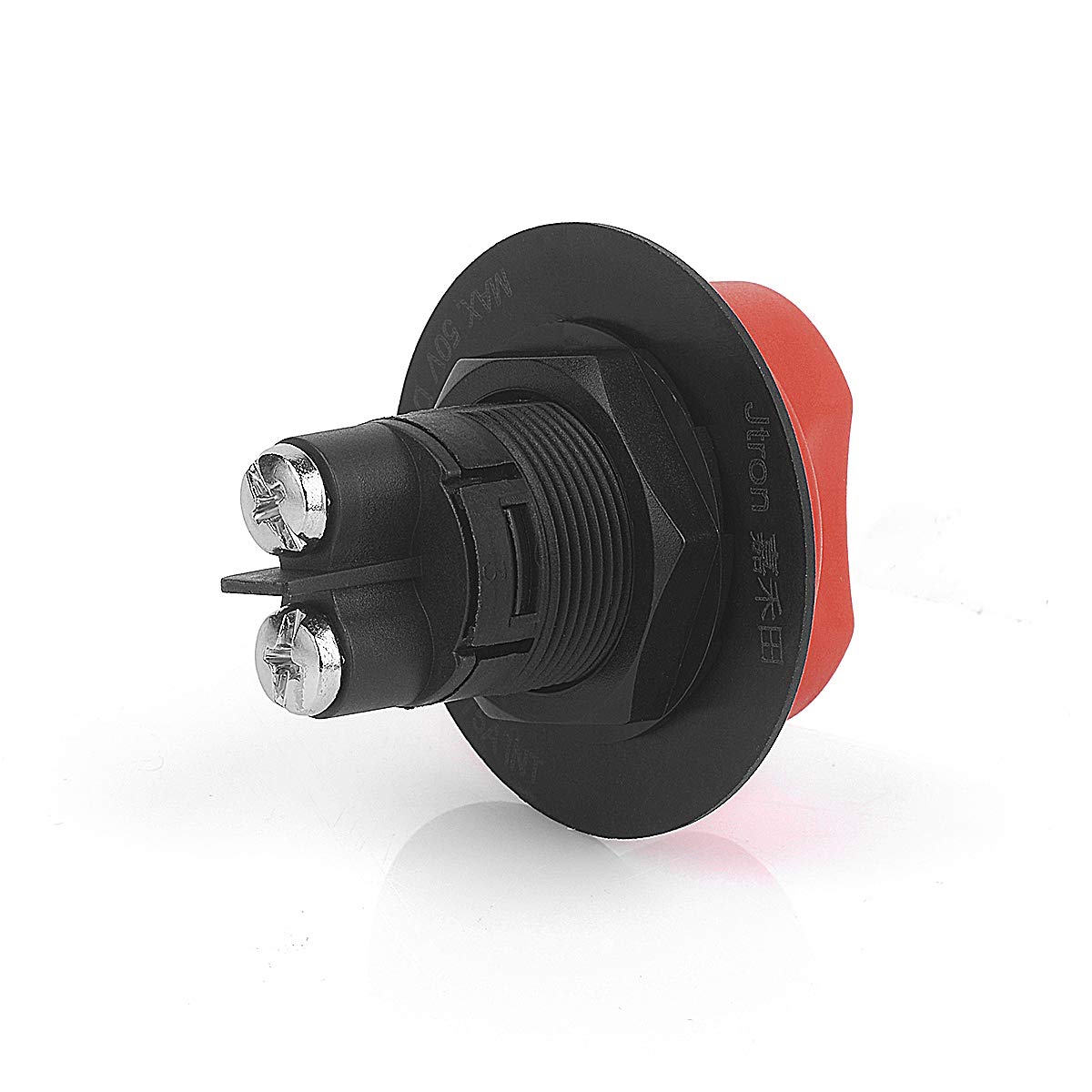 Snapklik.com : Black Brass Battery Isolator ON-Off 2P SPST Car Mini ...