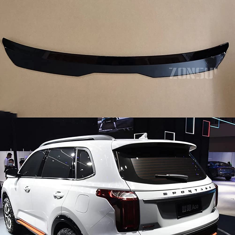 Buy Siom Abs Rear Spoiler For Kia Sportage R 2021 Accessories Bodykit ...