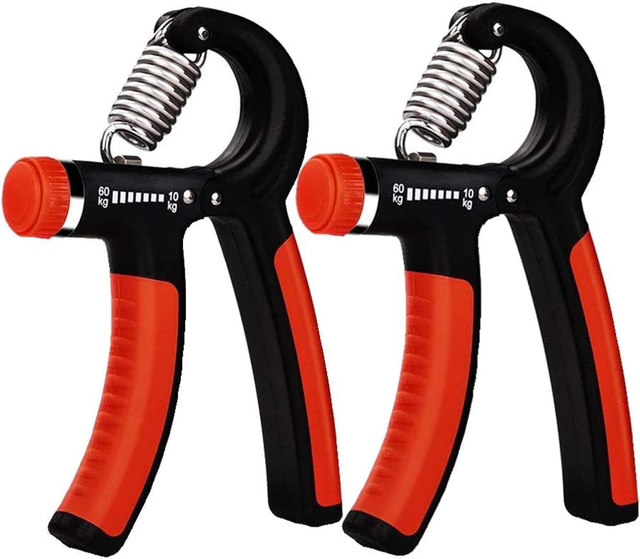 Esmartlife 2 Pack Hand Grip Strengthener Set,Finger Gripper, Hand ...