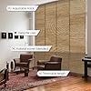 Amazon.com: GoDear Design Adjustable Sliding Panel Track Blinds for ...