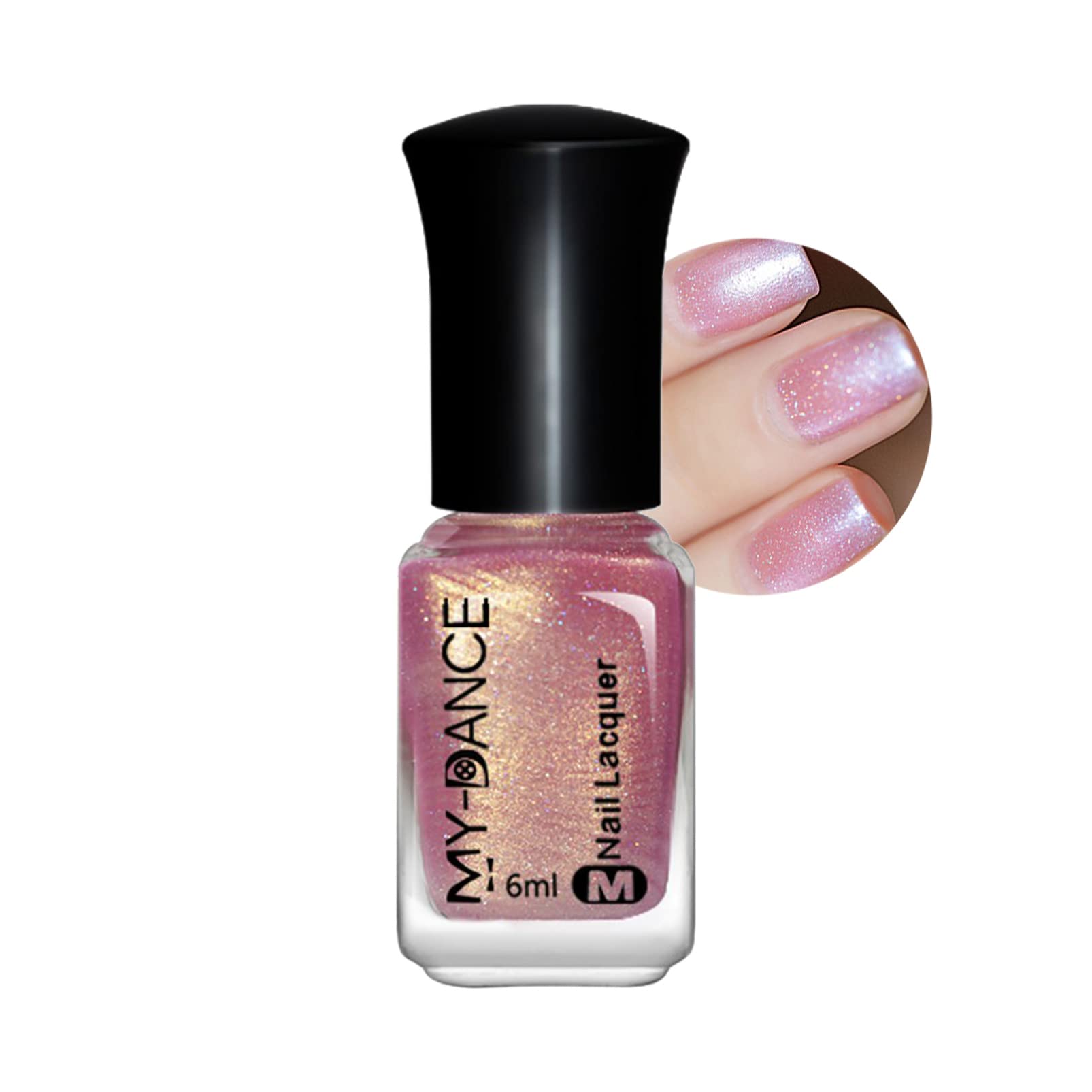 Nail Varnish, Pink Nail Polish Pearl Gloss Nail Polish Pearlescent ...
