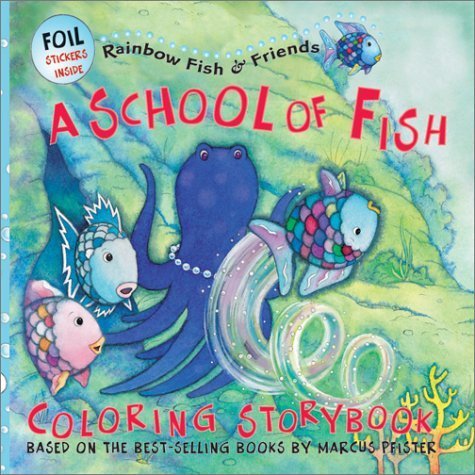 Rainbow Fish: A School of Fish Coloring Storybook by Based on Books by ...