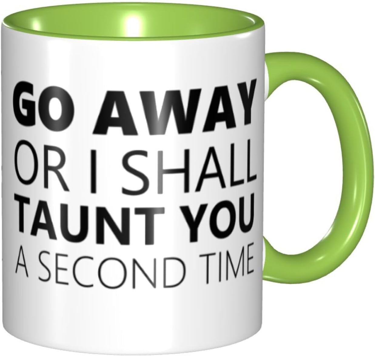 Amazon.com: LINKEQICHE Monty Python Mug Holy Grail Go Away Or I Shall ...