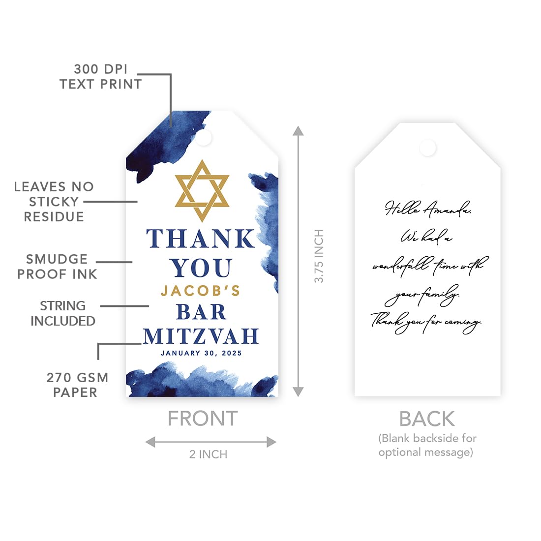 Text Message Party Favor Bar Mitzvah Bar & Bat Mitzvah Party Idea