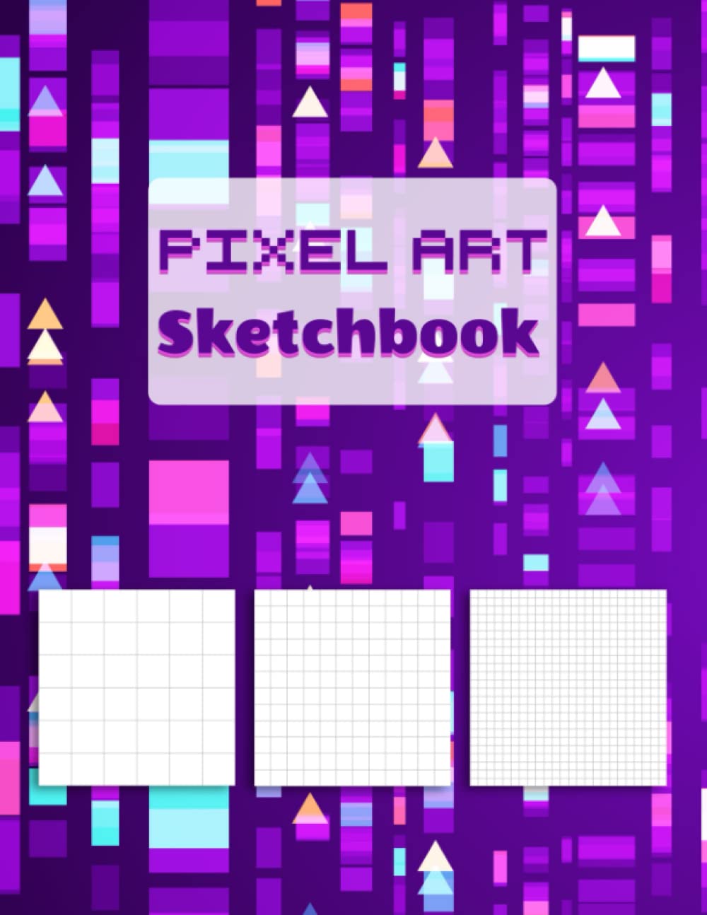 Amazon.com: Pixel Art Sketchbook: Blank Graph Paper (1cm, 0.5cm & 0 ...