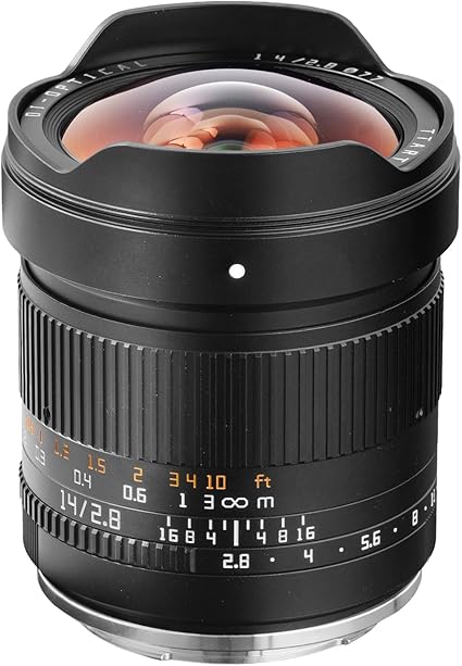 Amazon.co.jp: TTArtisan MF 14mm F2.8 ASPH Zマウント フルサイズ 単焦点レンズ 超広角 (国内正規品 ...