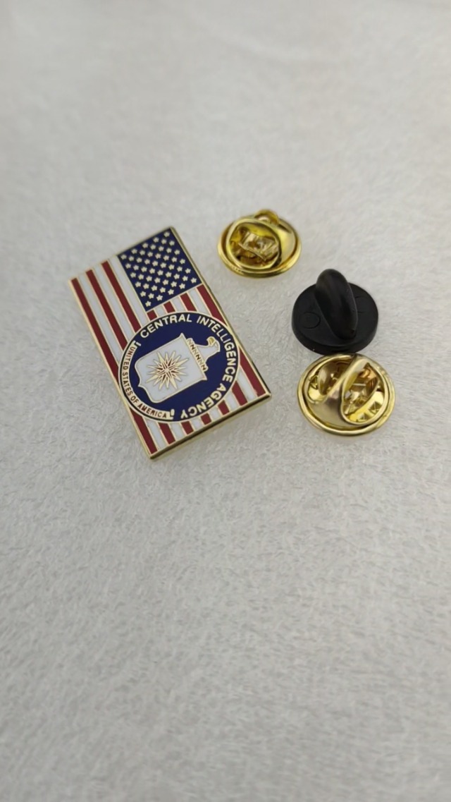 Watch CIA Central Intelligence Agency Emblem flag pin cia flag pin on ...
