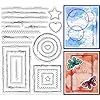 Amazon.com: GLOBLELAND Sewing Thread Lace Clear Stamps for DIY ...