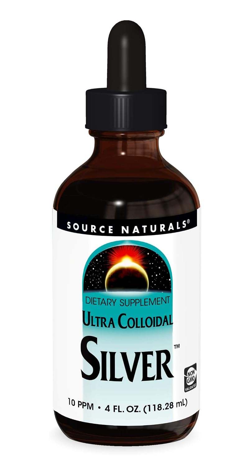Source Naturals Ultra Colloidal Silver - Suplemento Líquido para ...