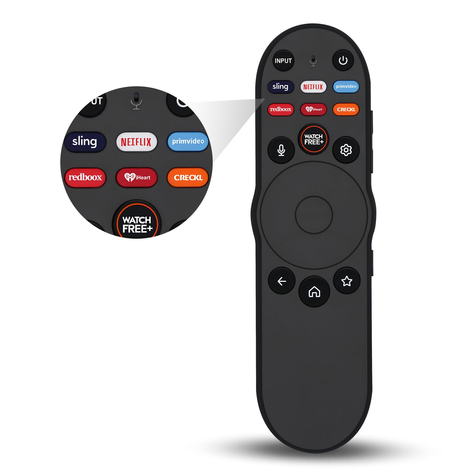 Amazon.com: XRT270 Voice Remote for VIZIO Smart-TV-Remote, Replacement ...