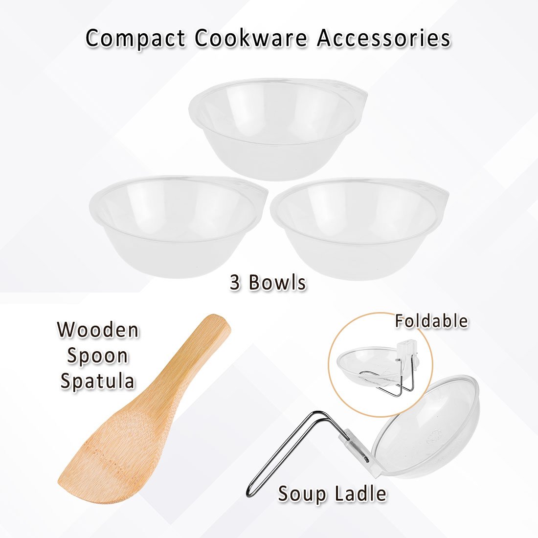 Buy RoryTory Camping Cookware Collapsible Cooking Pots & Pan Survival ...