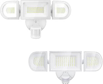 iMaihom 100W & 65W Motion Sensor Light Dusk to Dawn LED Flood Lights ...