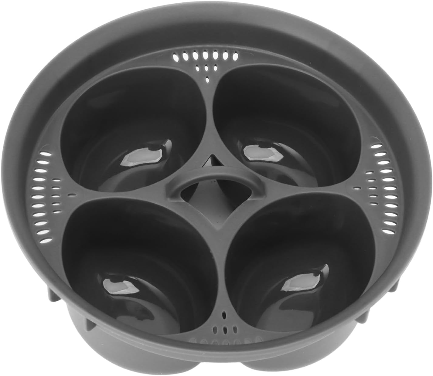 4 Egg Molds Steam, Food Grade PP Multifunctional Steam Basket Egg ...