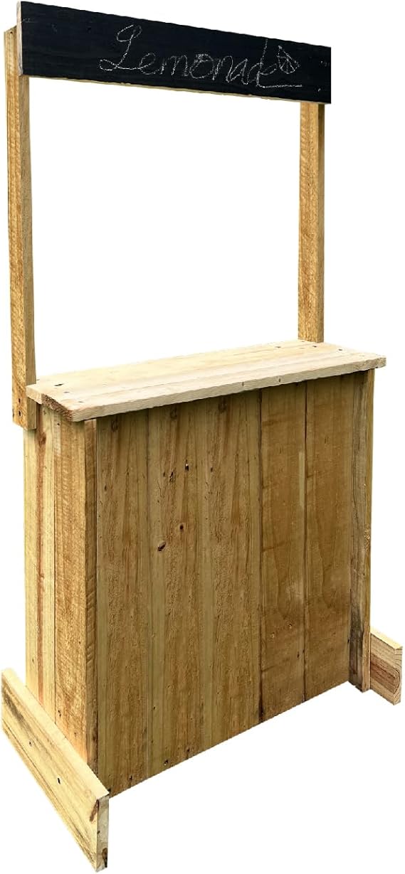 Amazon.com: Wood Lemonade Stand - Large Lemonade Stand for Kids | Use ...
