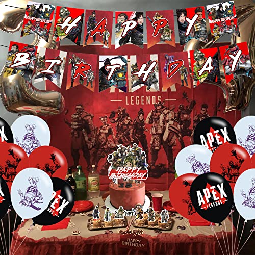 Snapklik.com : Apex Party Decorations,Birthday Party Supplies For Apex ...