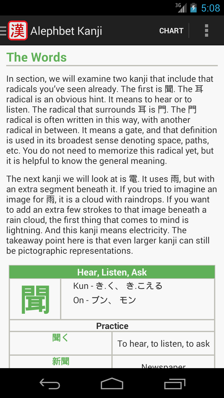 Kanji - Read and Write - App on Amazon Appstore