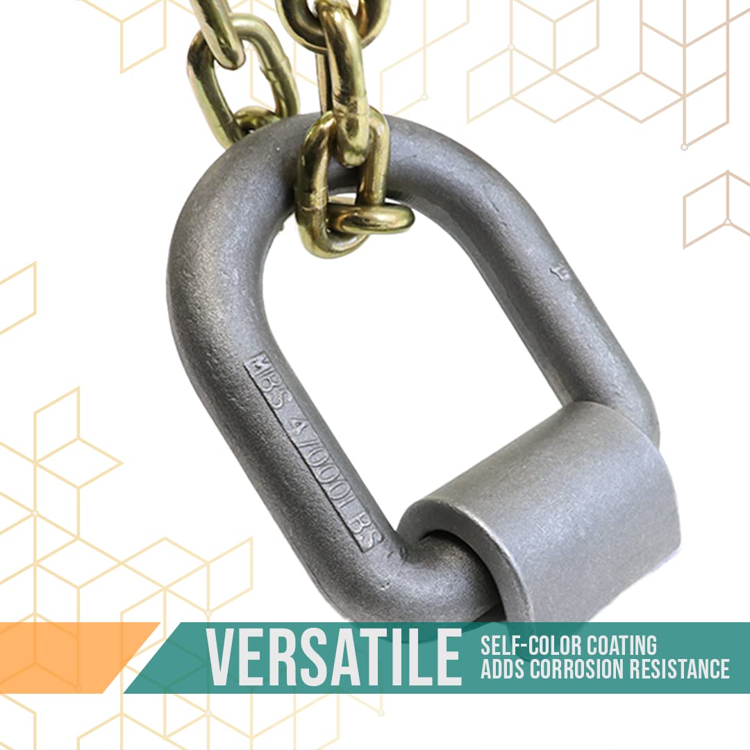 Snapklik.com : Boxer 1” Weld-On Heavy Duty Forged D Rings 5” X 5” - 47 ...