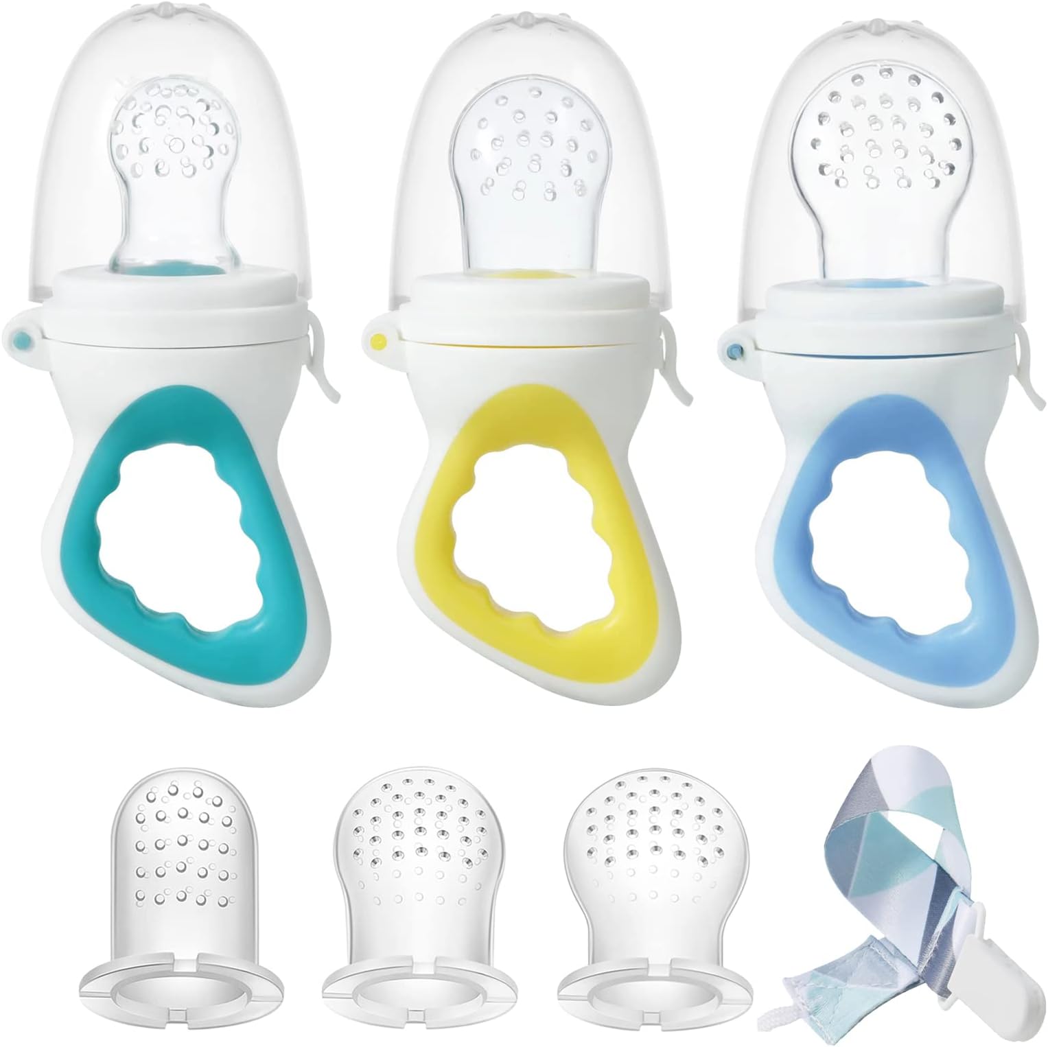 Amazon.com : Baby Fruit Food Feeder Pacifier - Fresh Food Feeder ...