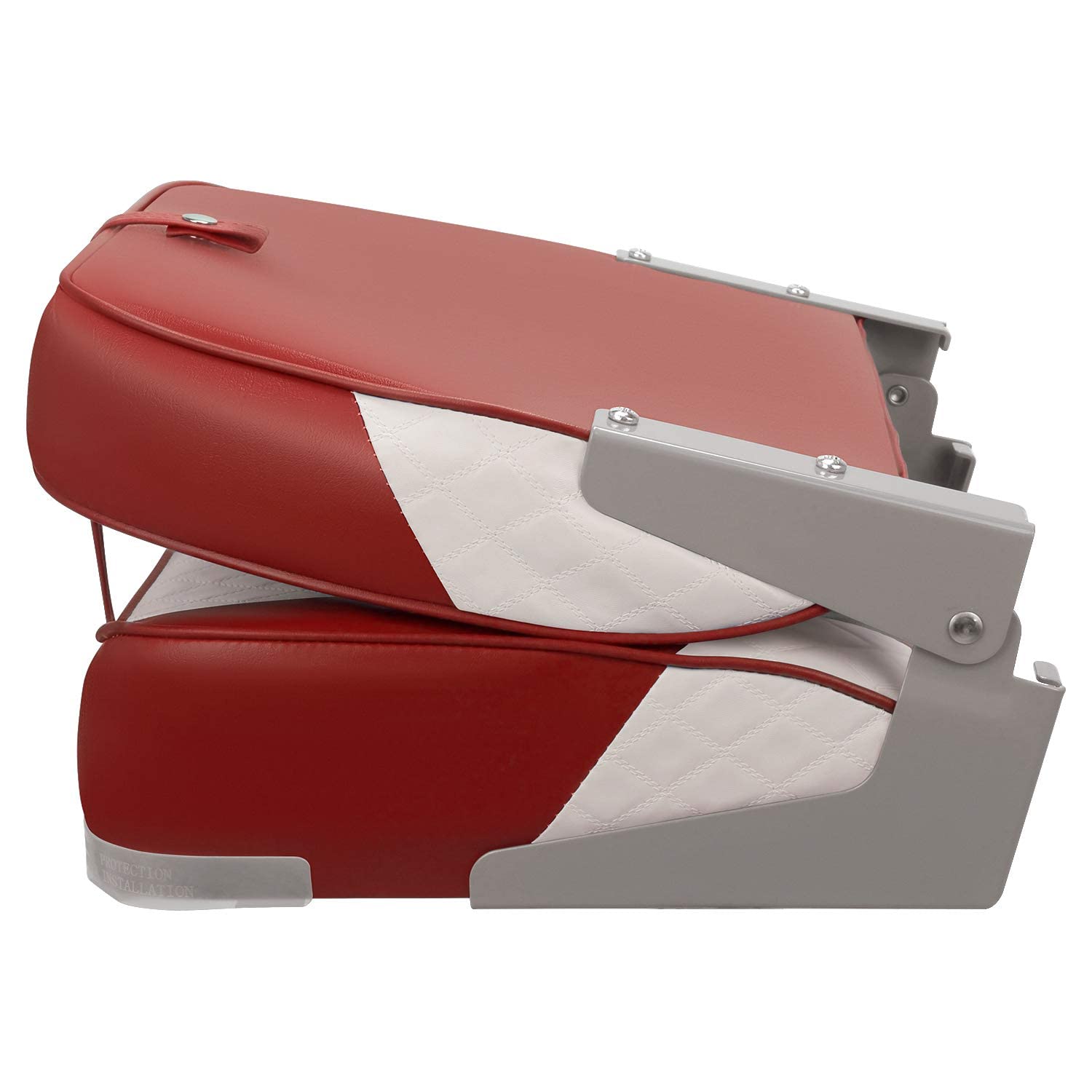 Snapklik.com : Leader Accessories A Pair Of New Low Back Folding Boat Seat