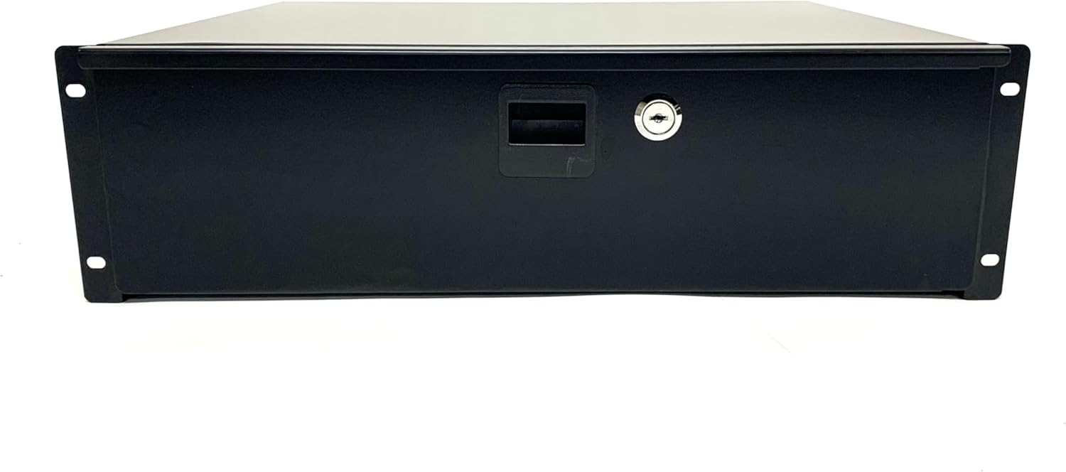 Amazon.com: 3U Aluminum Lightweight Rack Drawer (AFDRAW3C) : Musical ...