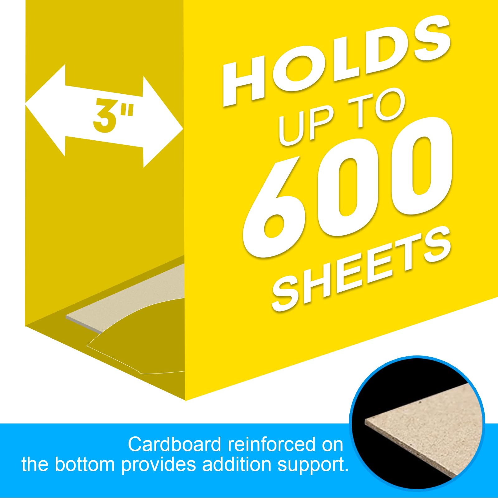 Snapklik.com : HERKKA Extra Capacity Hanging File Folders, 60 Pack ...