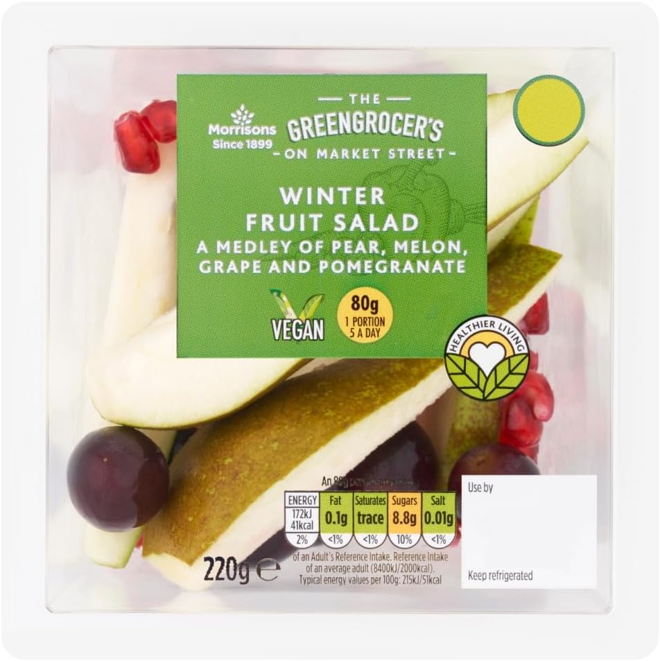 Morrisons Winter Fruit Salad 220g : Amazon.co.uk: Grocery