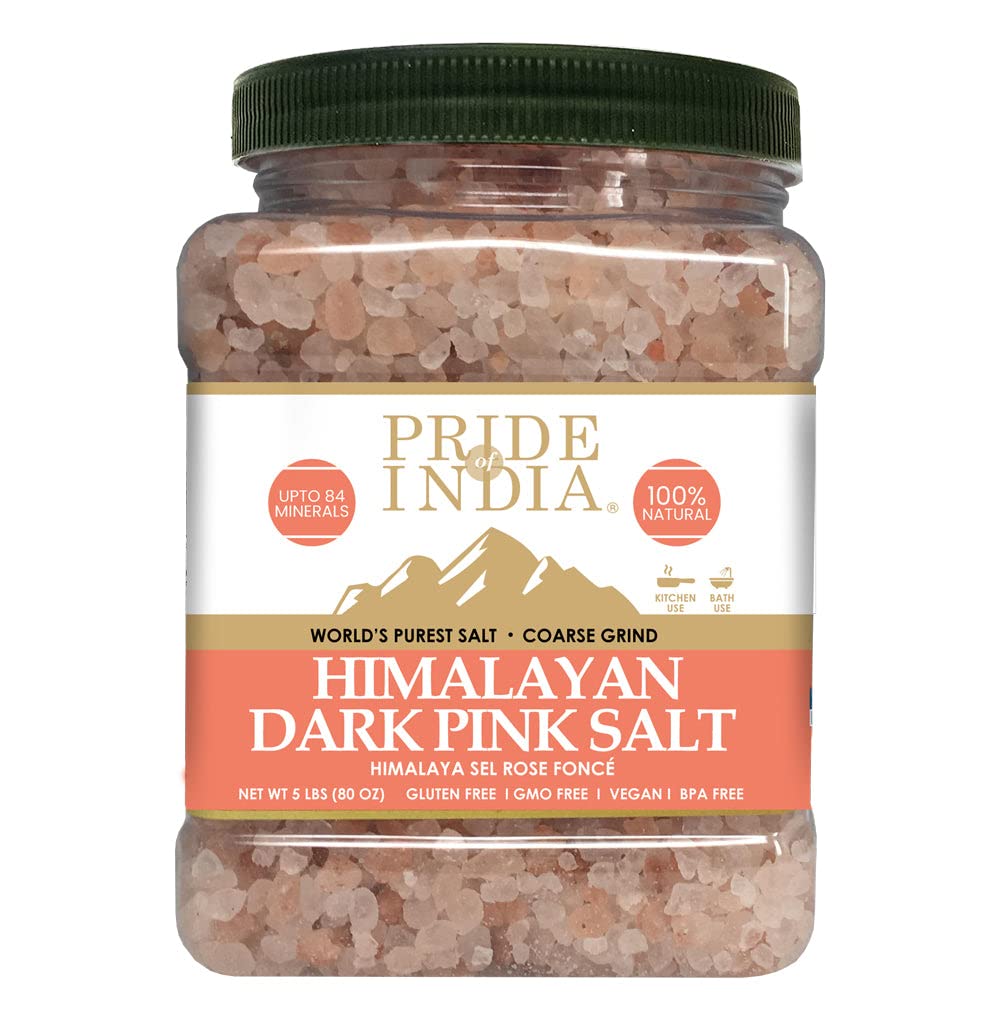 Amazon.com : Pride Of India - Himalayan Rock Salt - 84+ Natural Mineral ...