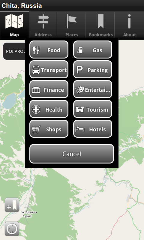Offline Map Chita, Russia - CNM:Amazon.com:Appstore for Android