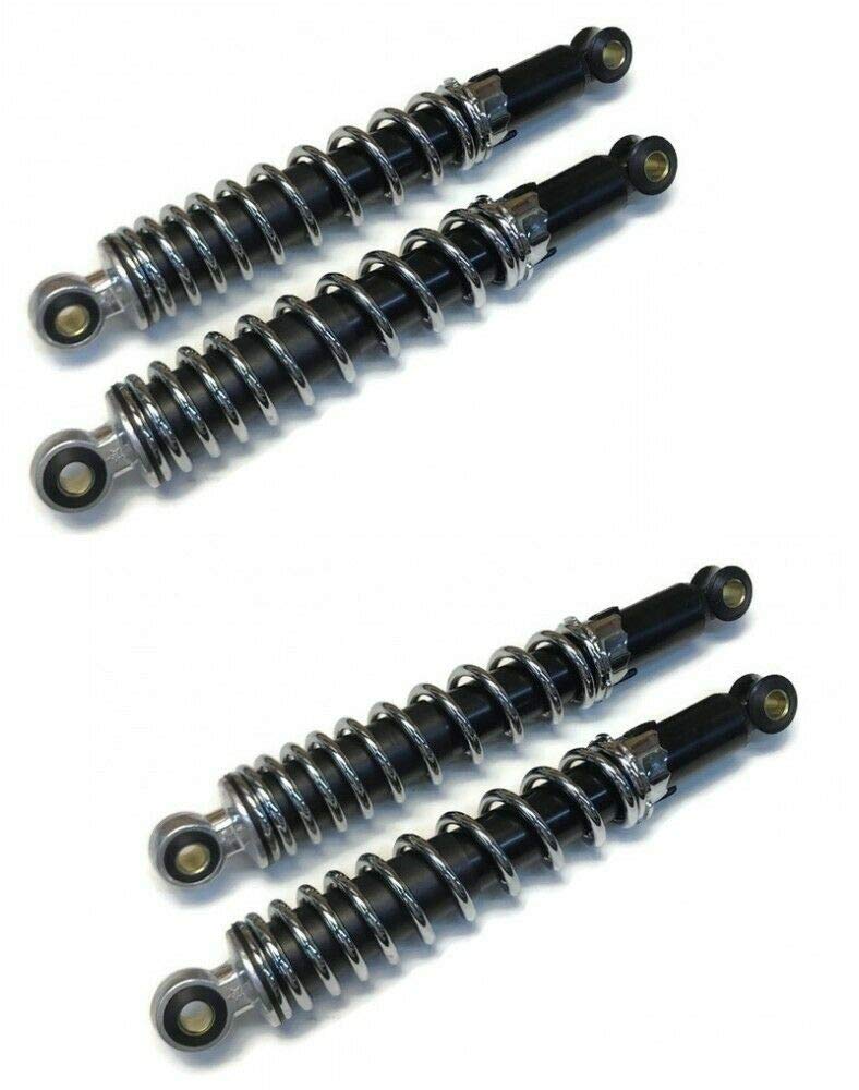 Amazon.com: 4 Adjustable Shocks 12" Length 12mm ID - Minibike Mini Bike ...