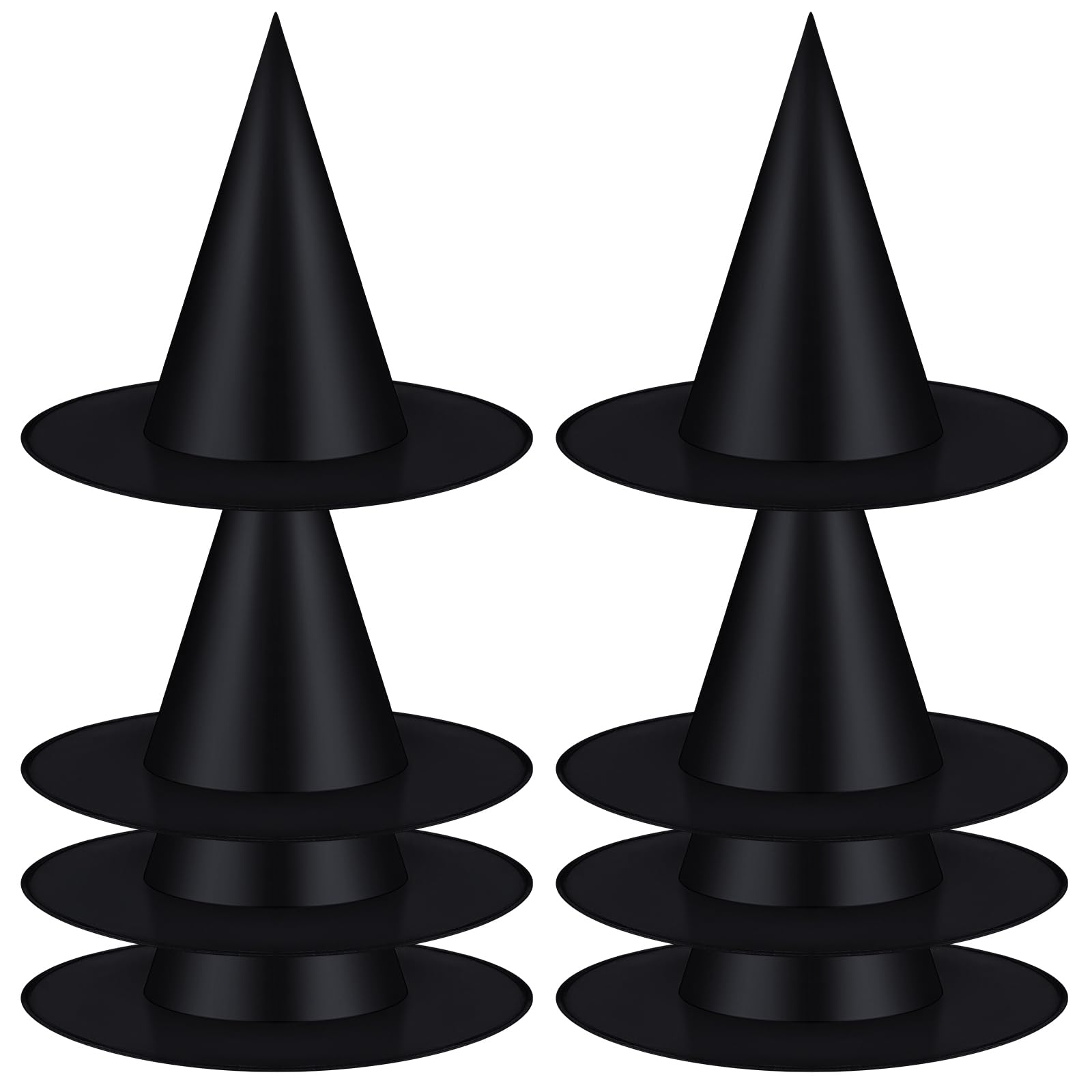Snapklik.com : Tatuo 8 Pcs Halloween Hanging Witch Hats Decorations ...