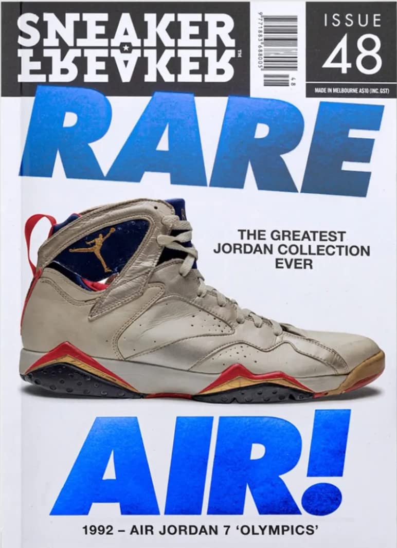 Sneaker Freaker Magazine Issue #48 1992 - Air Jordan 7 'Olympics' Cover ...