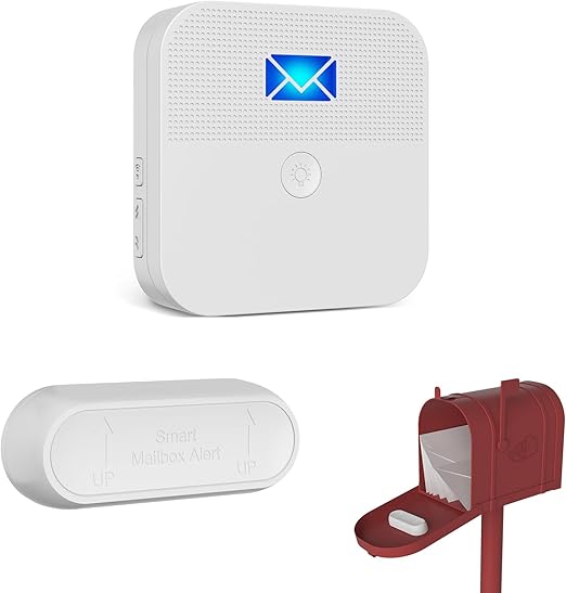 Mailbox Alarm Mail Chime Notification System-Mail Alarm 600 ft Long ...