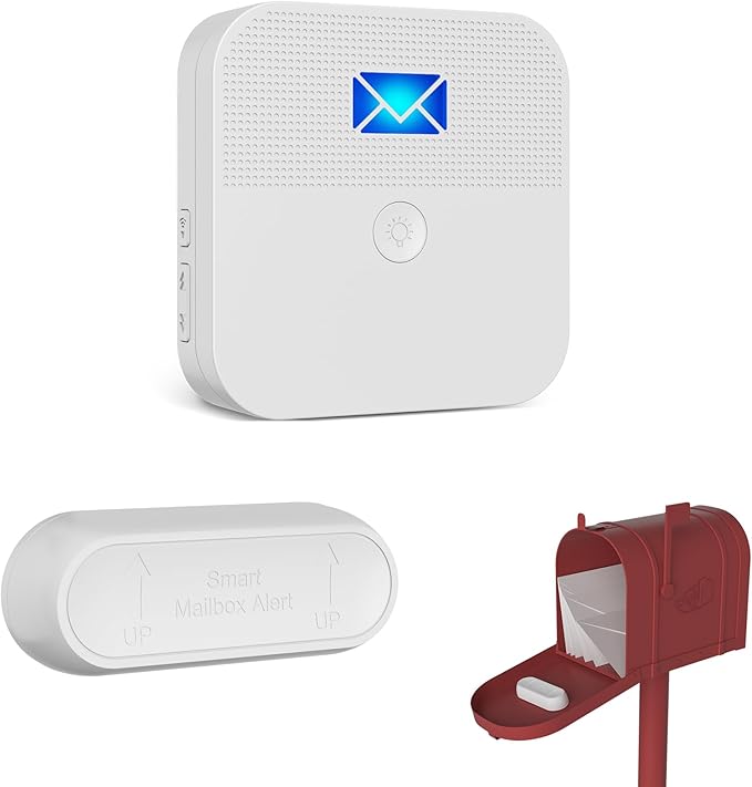 Mailbox Alarm Mail Chime Notification System-Mail Alarm 600 ft Long ...