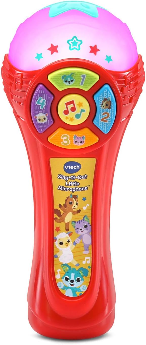 Amazon.com: VTech Sing-It-Out Little Microphone : Toys & Games